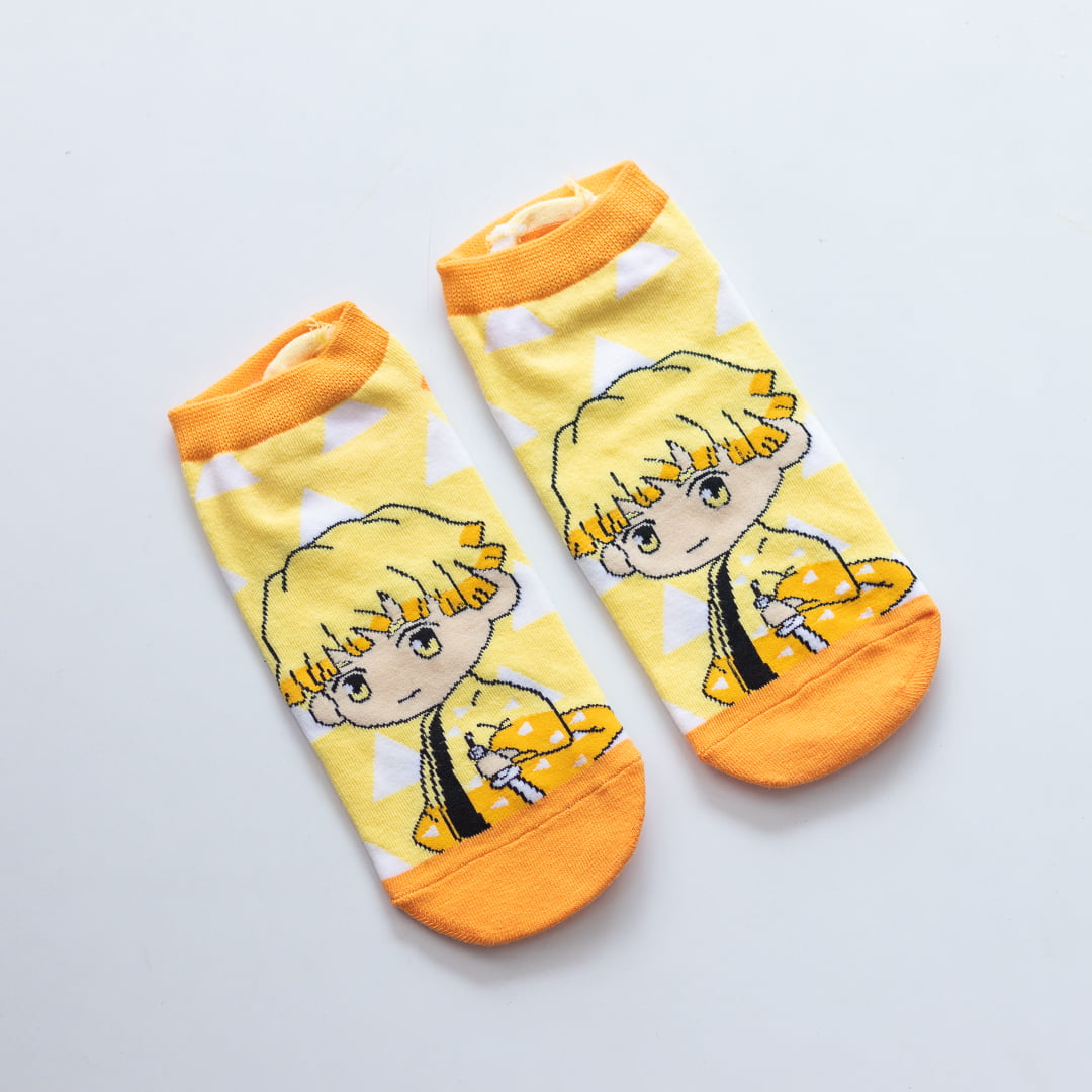 Trendy Design Cosplay Japanese Anime Demon Slayer Zenitsu Agatsuma ...