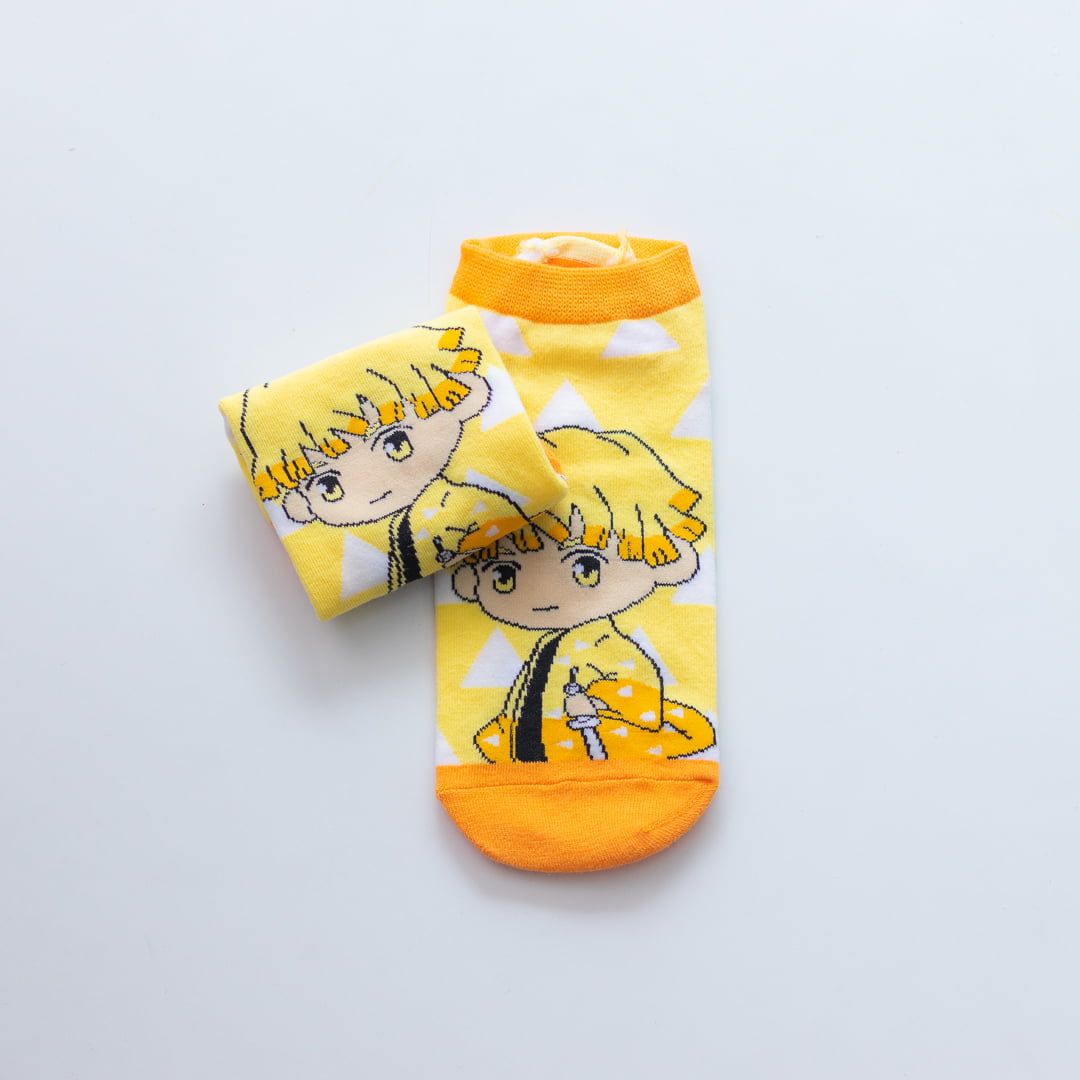 Trendy Design Cosplay Japanese Anime Demon Slayer Zenitsu Agatsuma ...